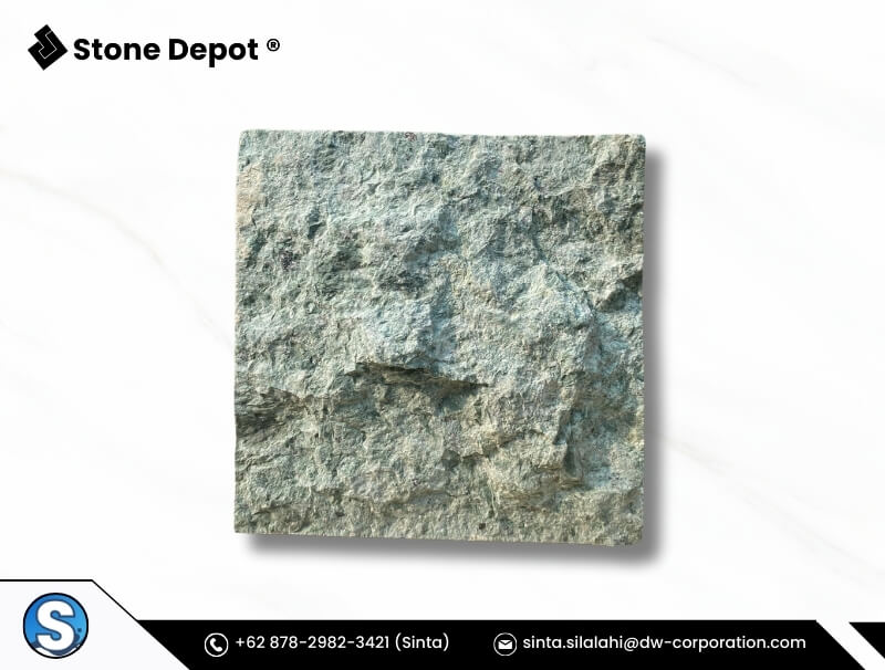 Green Sukabumi Stone - Swimming Pool Tiles